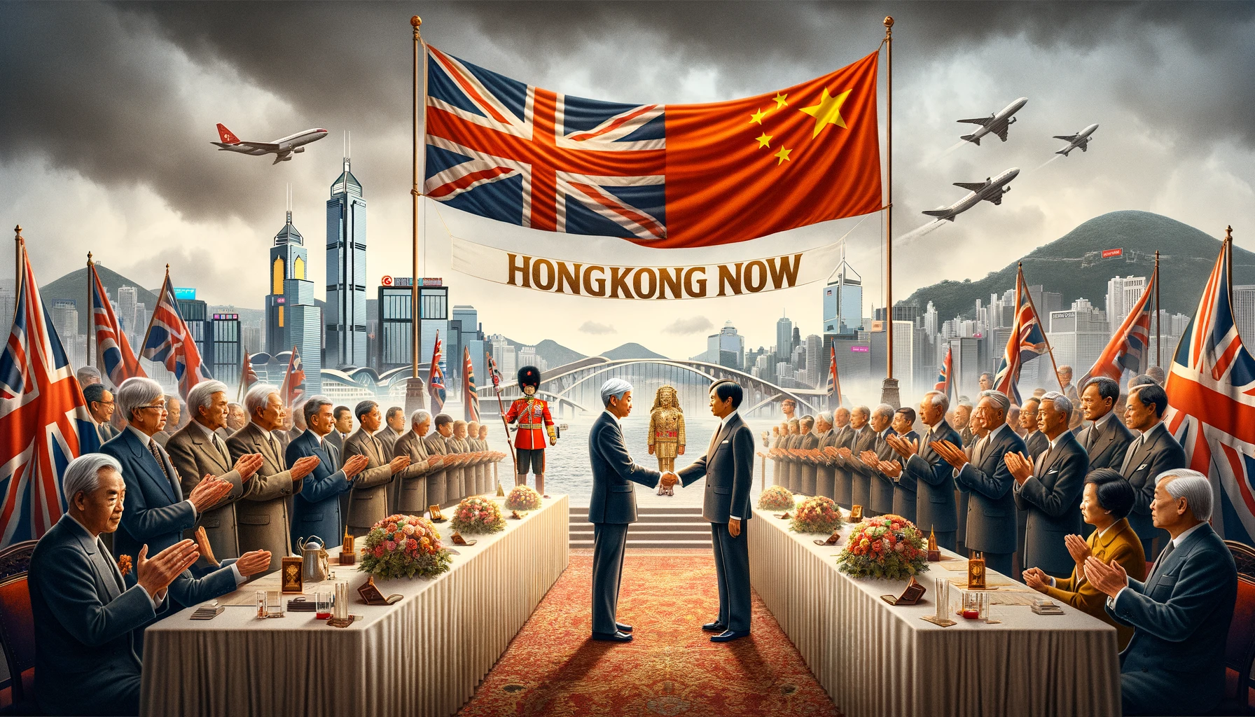 1997년 홍콩 반환 (Hong Kong Handover in 1997)은 어떻습니까? - 홍콩나우